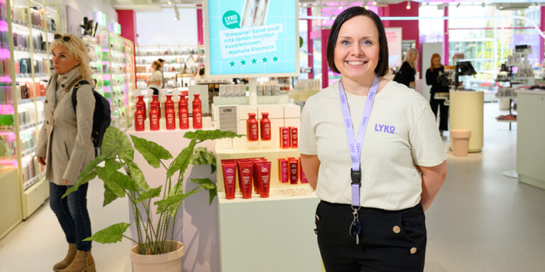 Cosmetics brand Lyko started their conquest of Finland at Forum